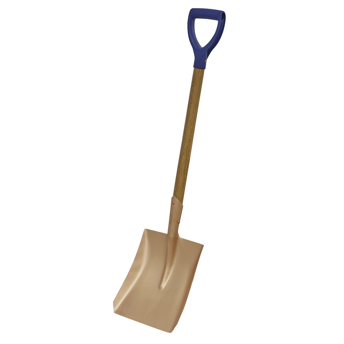 Square Shovel 240 x 418 x 990mm Non-Sparking | Building Materials Online