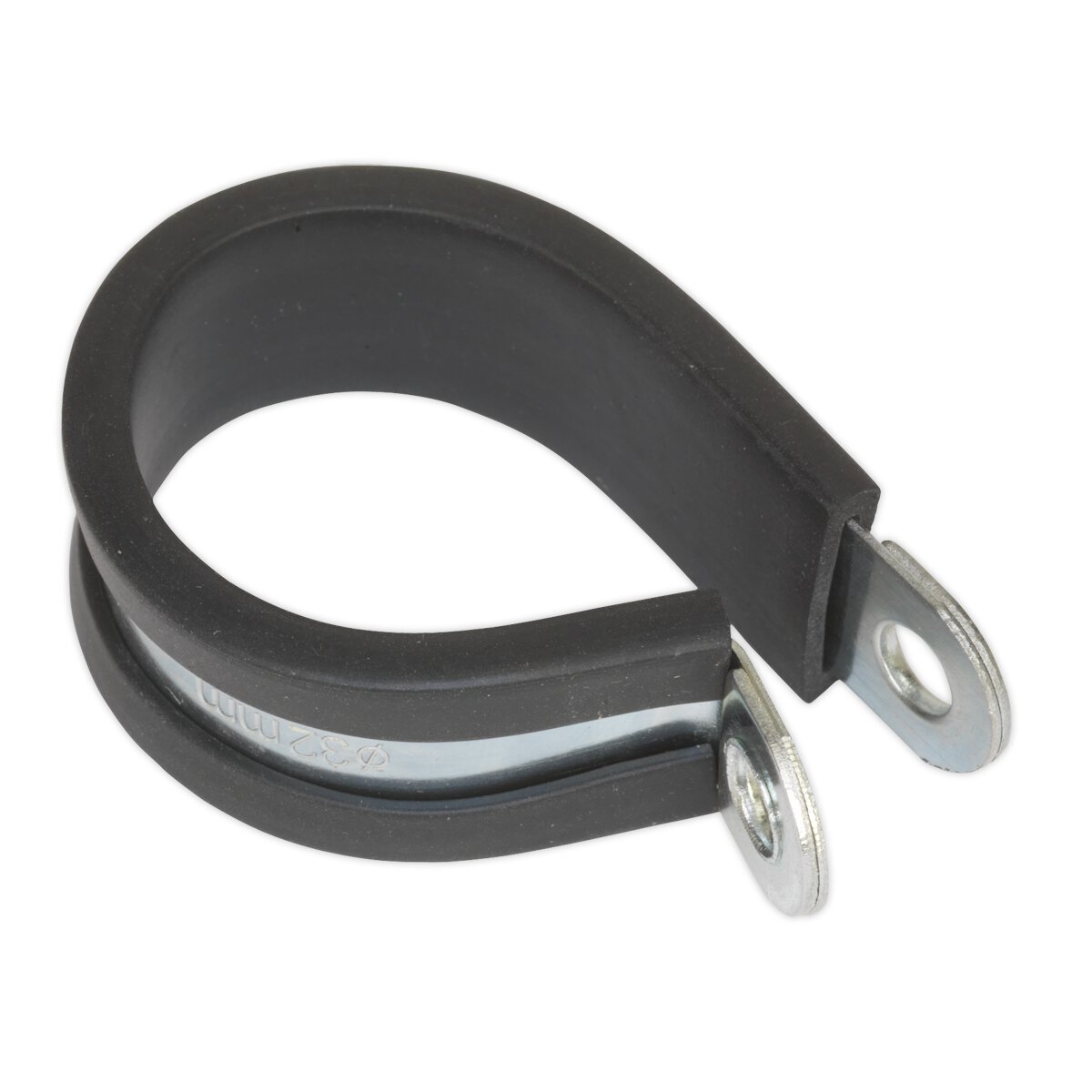 P-Clip Rubber Lined Ø35mm Pack of 25 | Building Materials Online