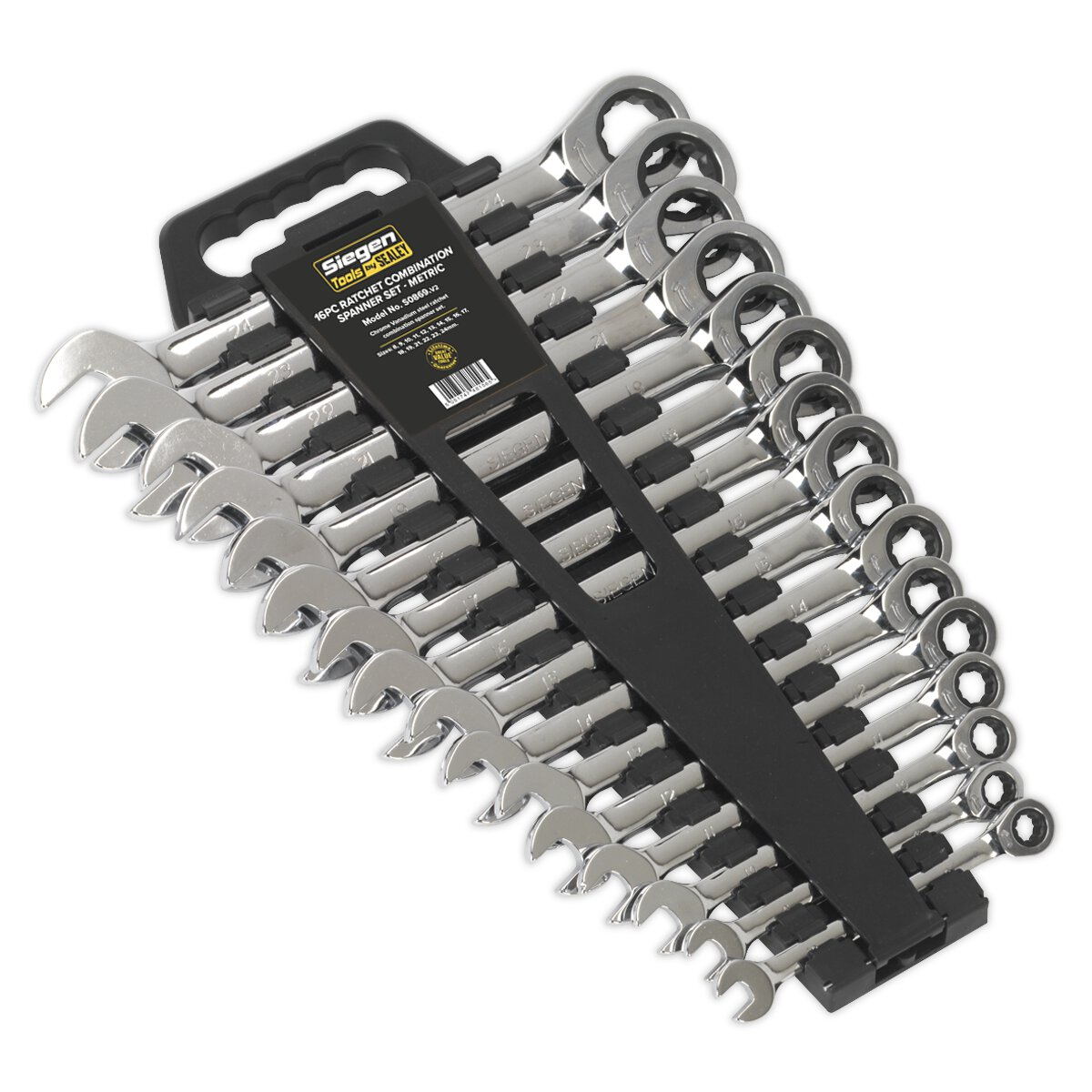 Combination Ratchet Spanner Set 16pc Metric | Building Materials Online