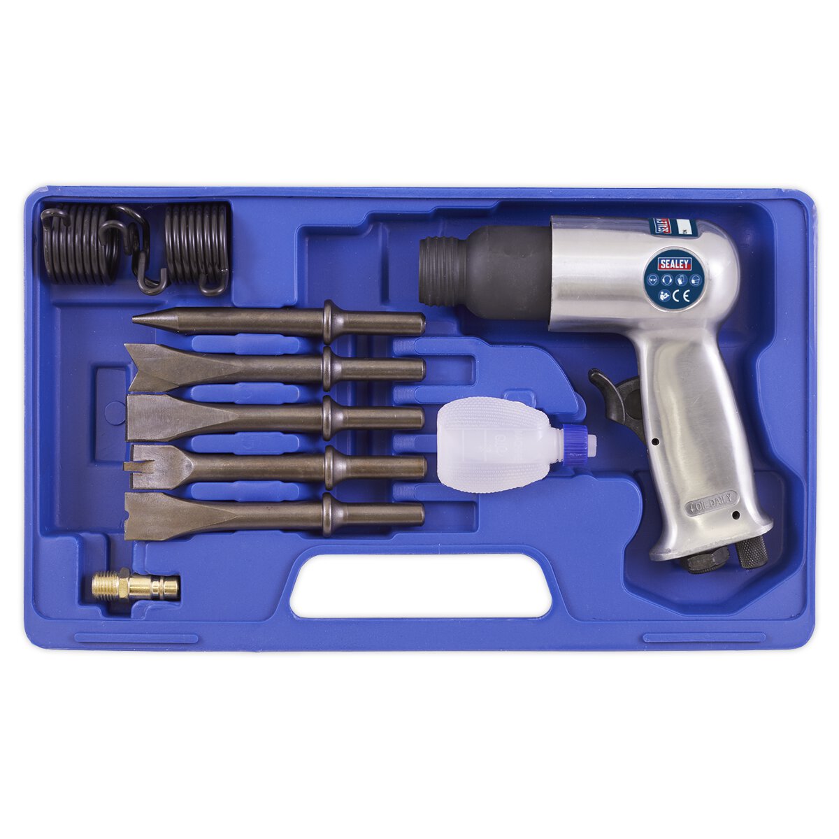Air Hammer Kit with Chisels Medium Stroke | Building Materials Online