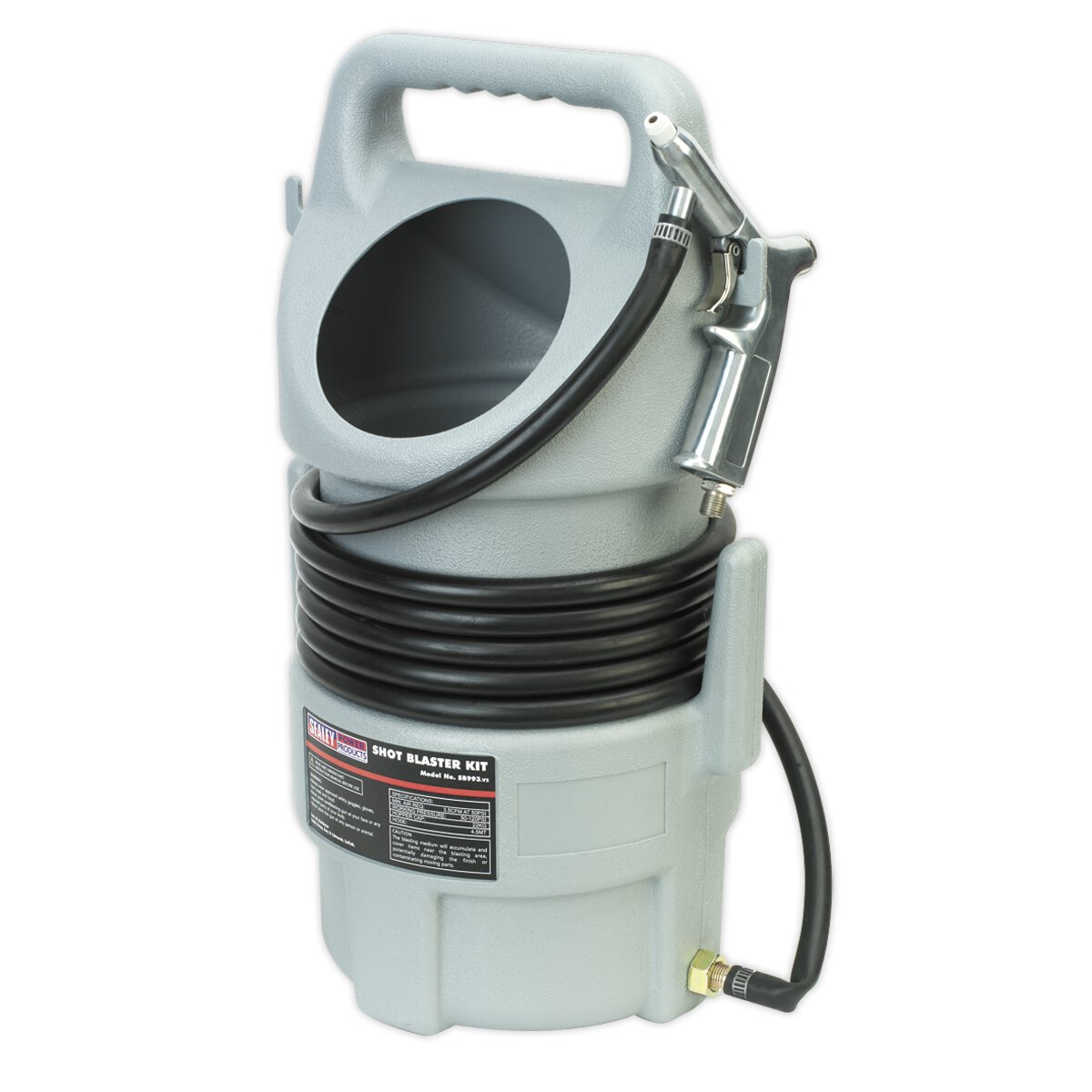 Shot Blasting Kit 22kg Capacity | Building Materials Online