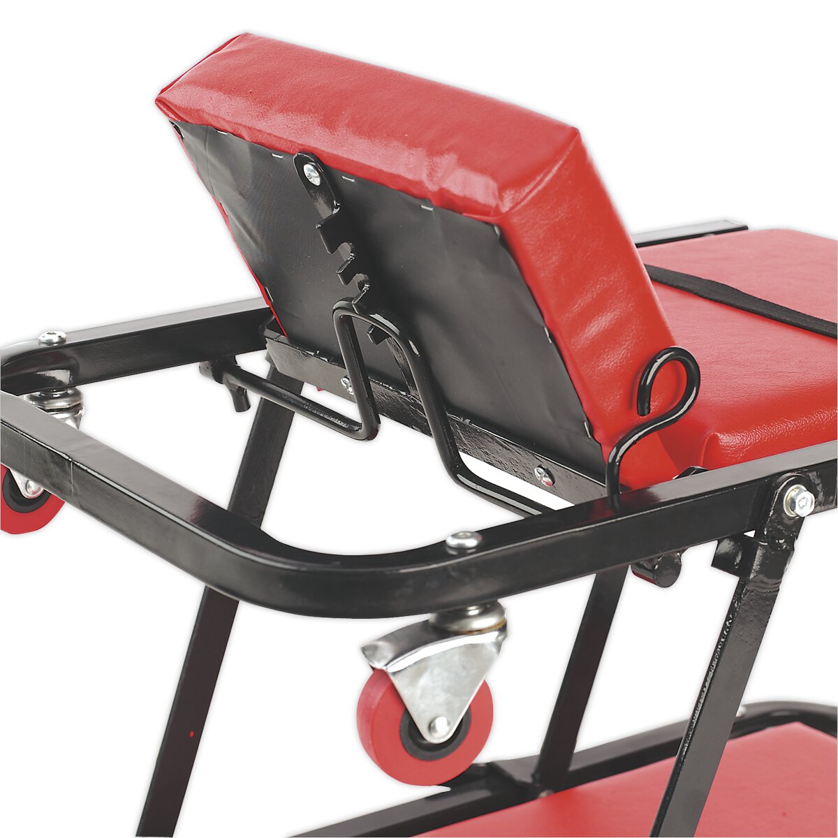 Creeper/Seat Steel with 7 Wheels & Adjustable Head Rest | Building ...