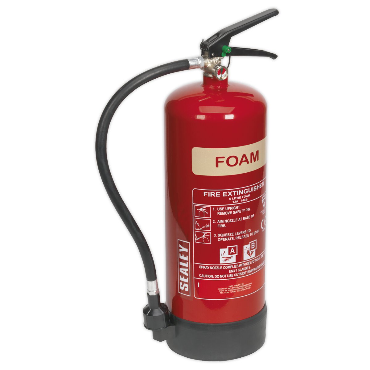 Fire Extinguisher 6L Foam | Building Materials Online