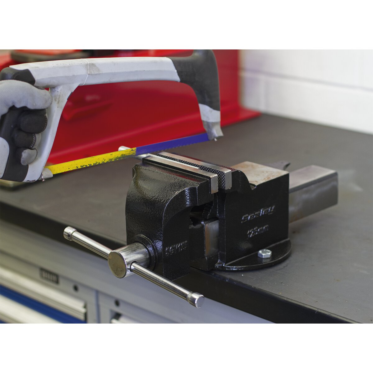 Industrial Vice 125mm SG Iron | Building Materials Online