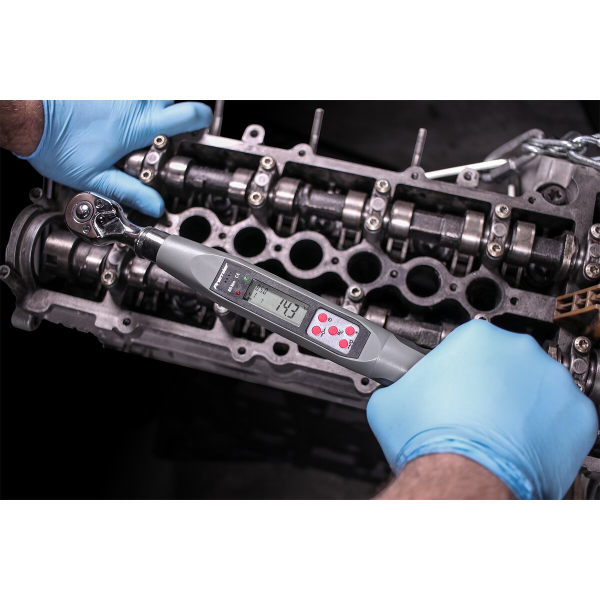 Torque Wrench Digital 3/8"Sq Drive 8-85Nm(5.9-62.7lb.ft) | Building ...