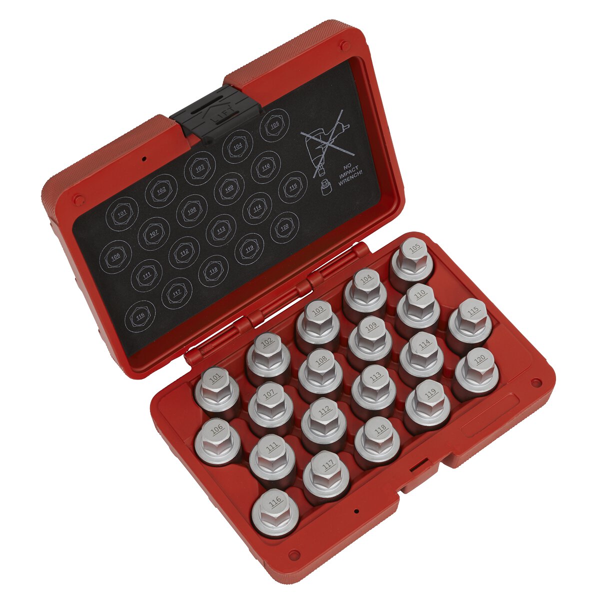 Locking Wheel Nut Key Set 20pc - Vauxhall-A | Building Materials Online