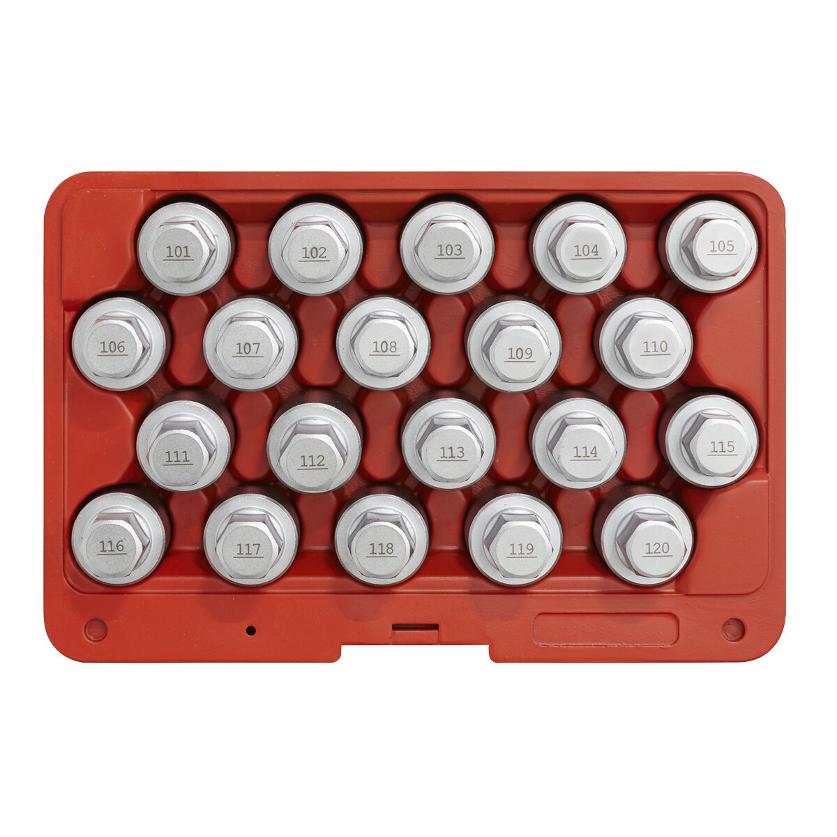 Locking Wheel Nut Key Set 20pc - Vauxhall-A | Building Materials Online