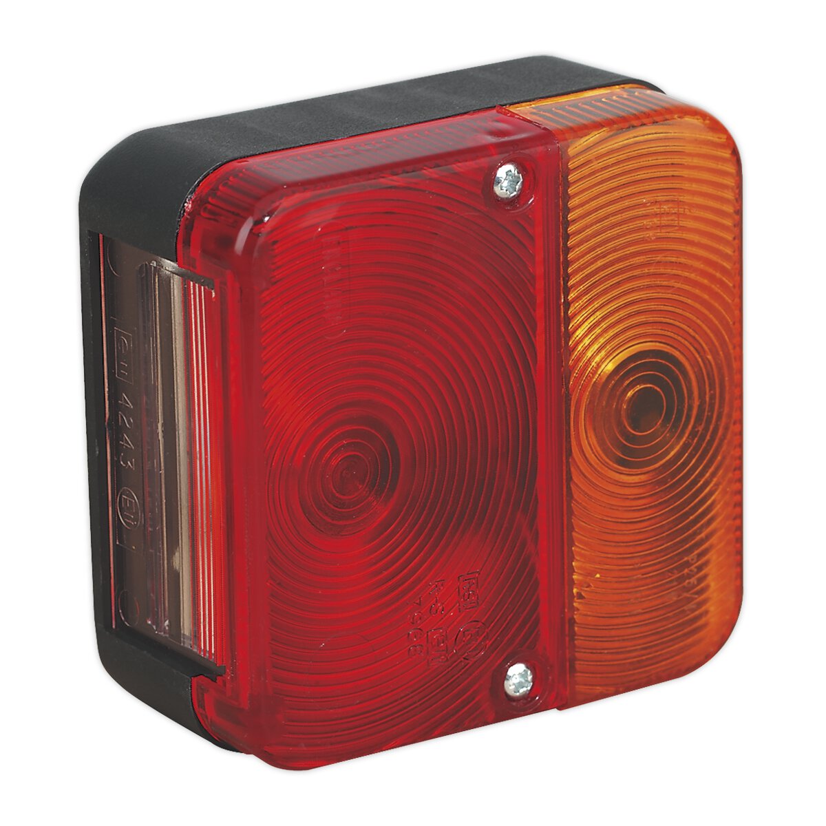 Rear Square Lamp Cluster 12V with Bulbs | Building Materials Online