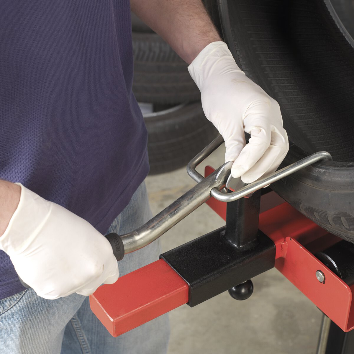 Tyre Spreader with Stand - Manual | Building Materials Online