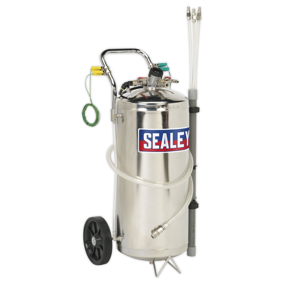 Air Operated Fuel Drainer 40L Stainless Steel | Building Materials Online