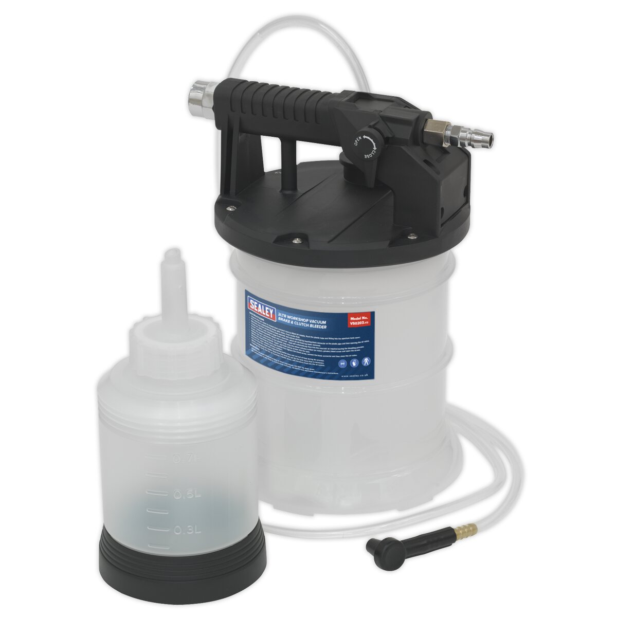 Workshop Vacuum Brake & Clutch Bleeder 2L | Building Materials Online