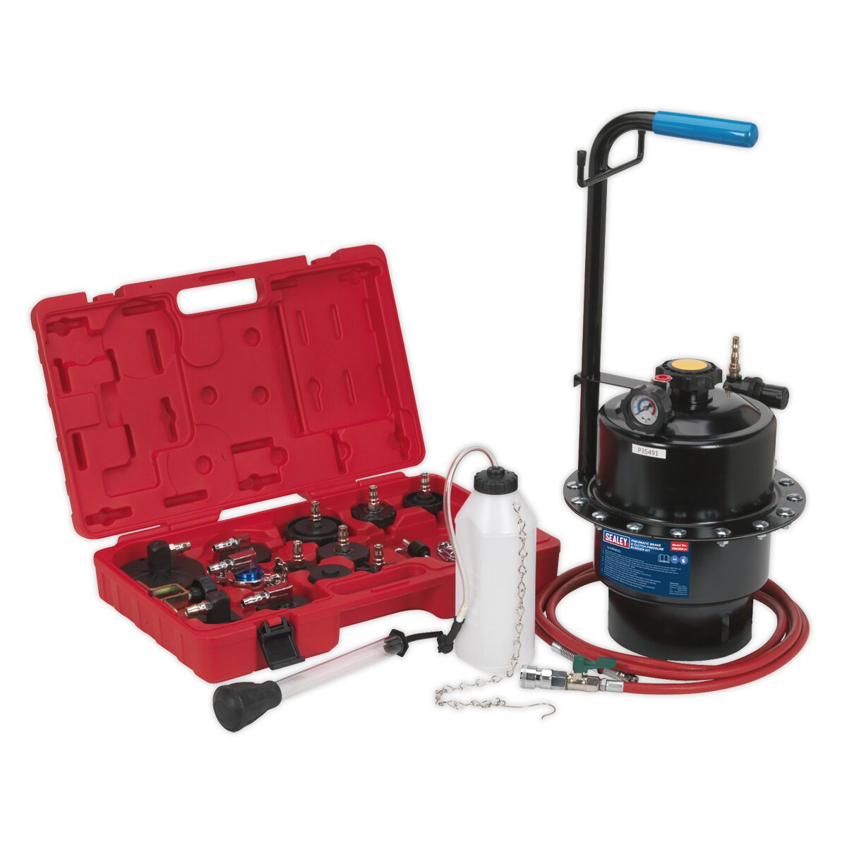Pneumatic Brake & Clutch Pressure Bleeder Kit | Building Materials Online