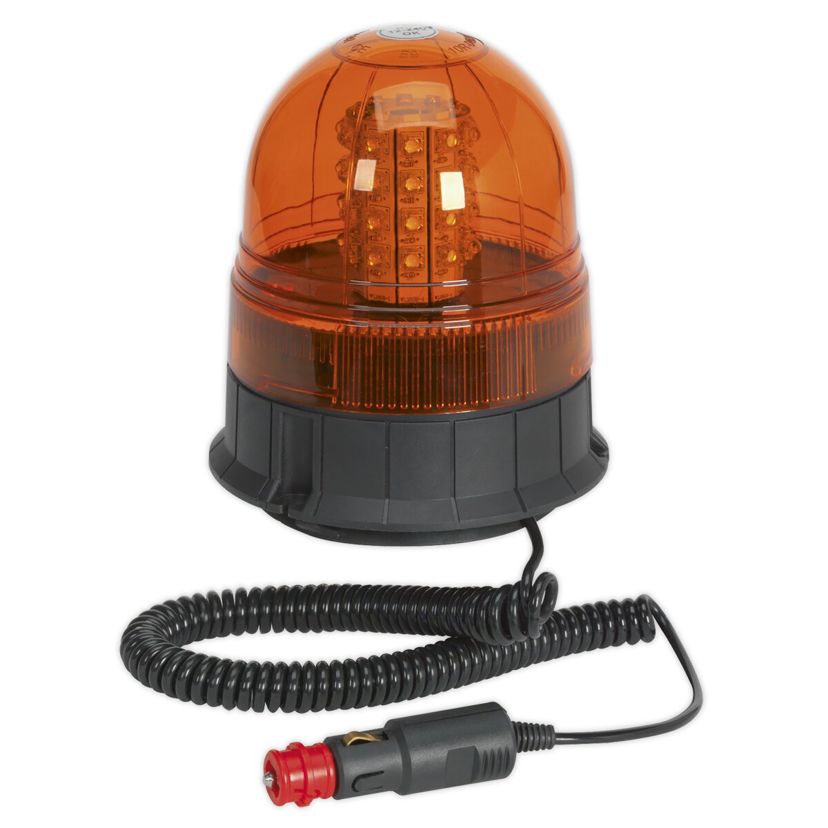 Warning Beacon 40 LED 12/24V Magnetic Base | Building Materials Online