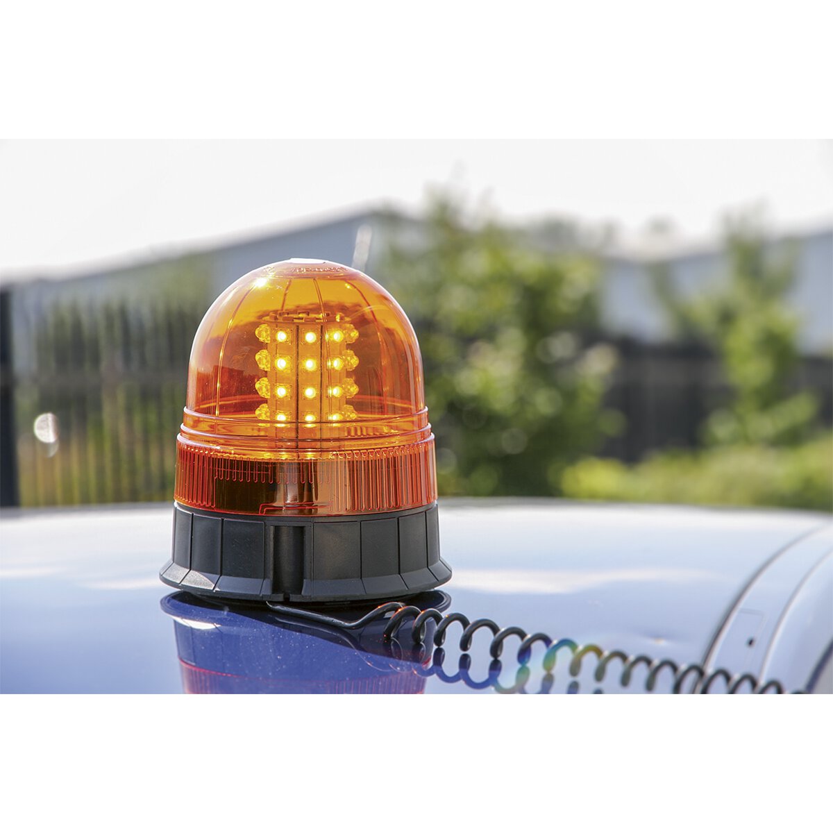 Warning Beacon 40 LED 12/24V Magnetic Base | Building Materials Online
