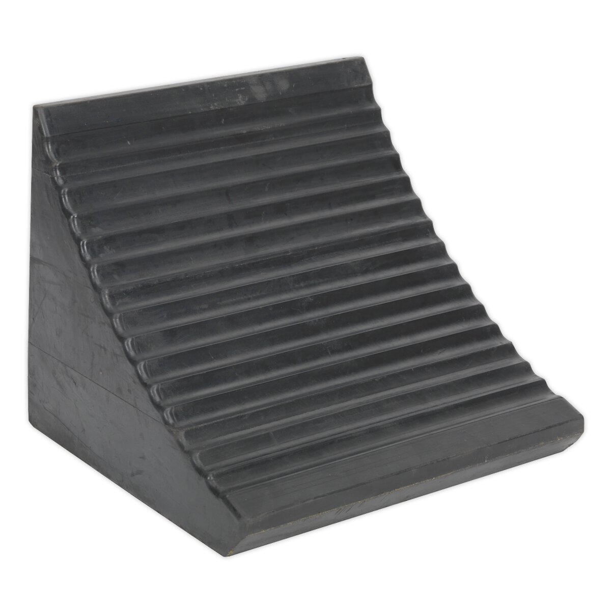 Heavy-Duty Rubber Wheel Chock 13.5kg - Single | Building Materials Online