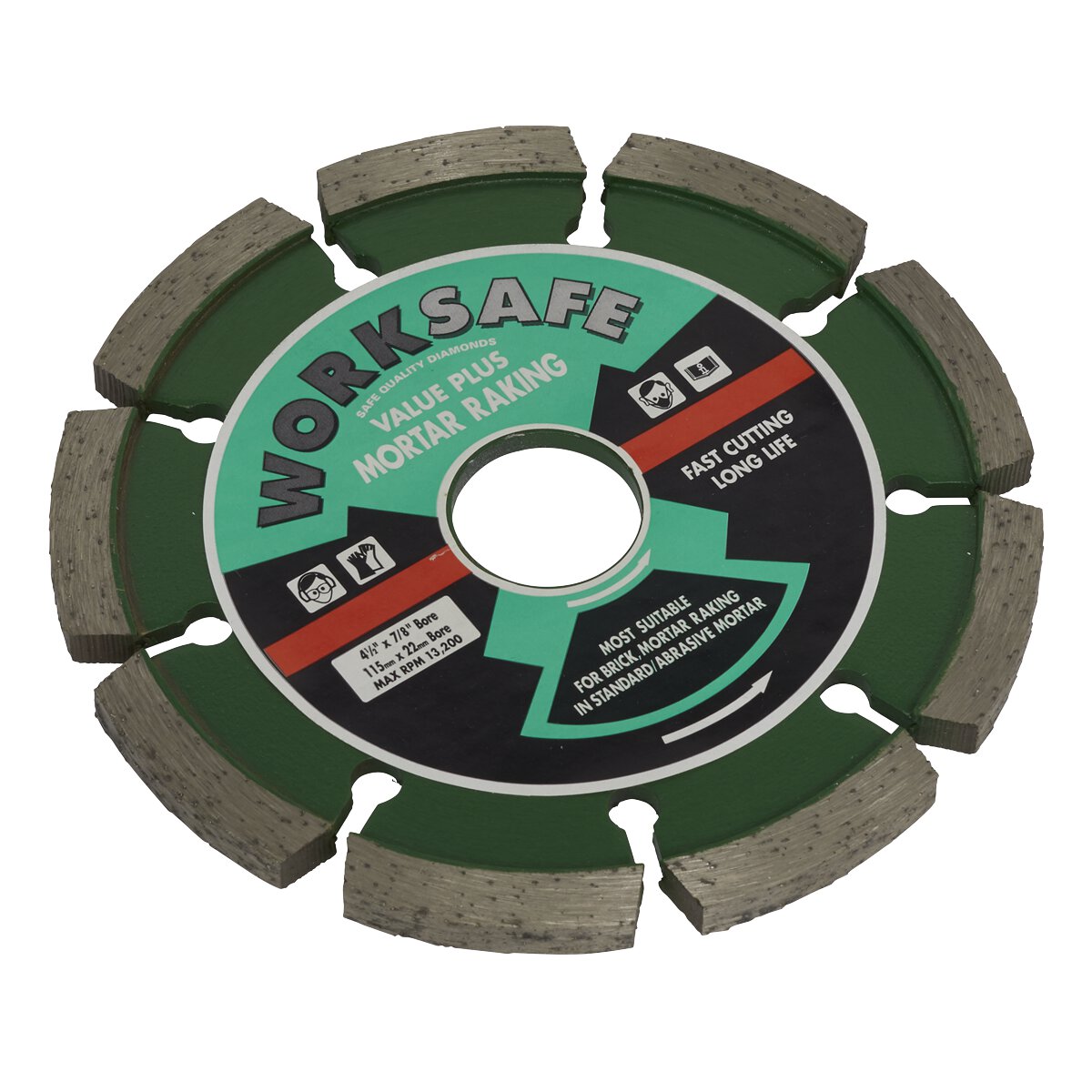 Value Plus Diamond Blade Ø115 x 22mm - Mortar Raker | Building ...