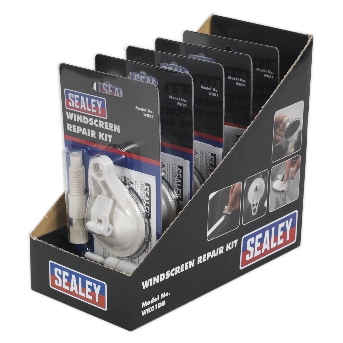 Windscreen Repair Kit Display Box of 5 | Building Materials Online