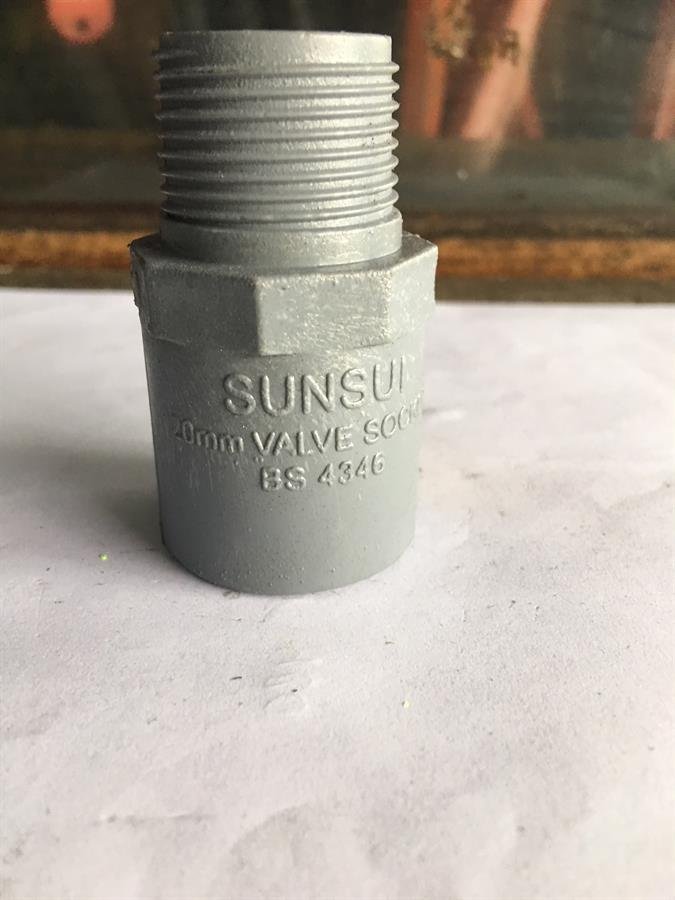PVC FITTING VALVE SOCKET 3/4'' | Building Materials Online