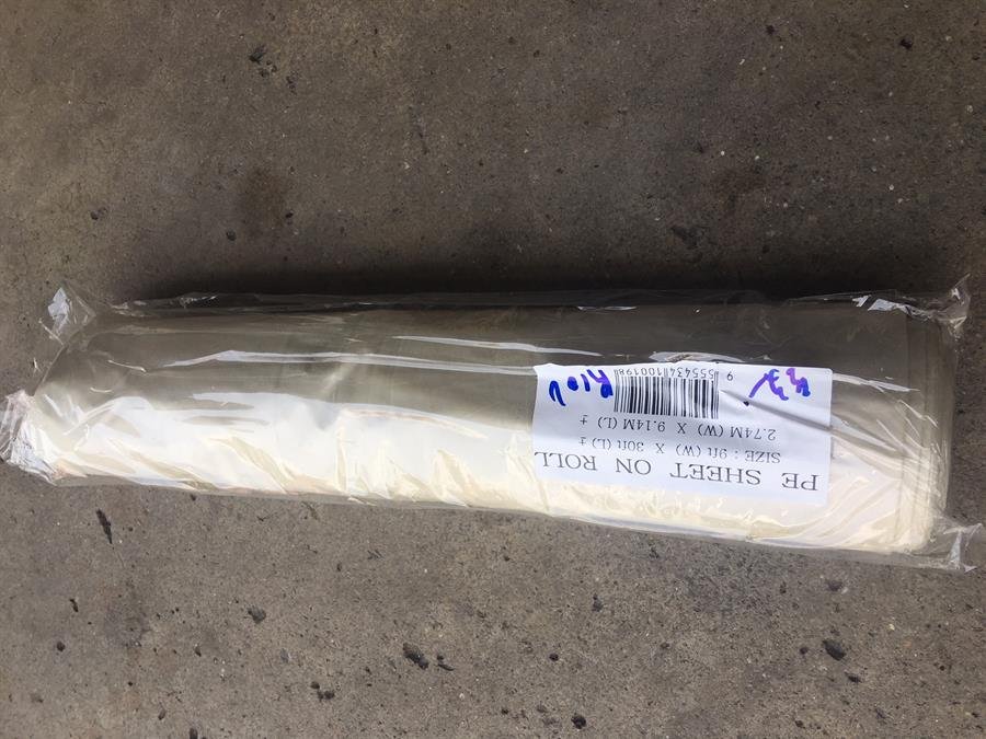 Plastic sheet 0.25mm | Building Materials Online