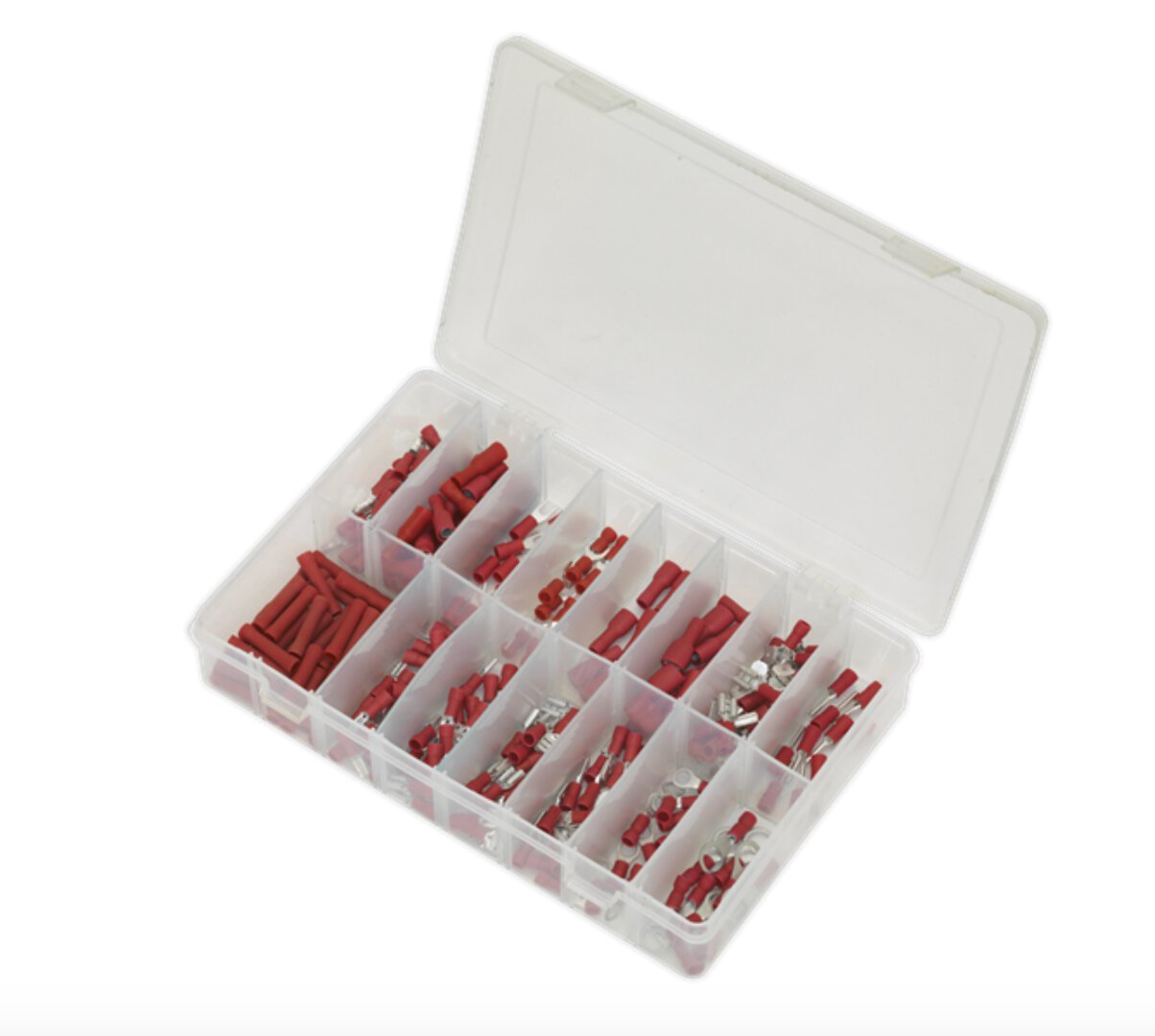 Crimp Terminal Assortment 260pc Red AB039RT | Building Materials Online