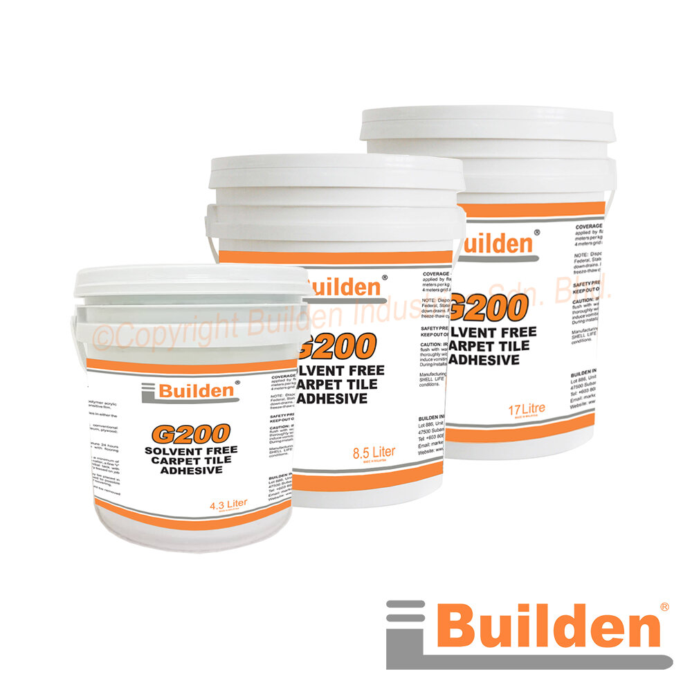 Builden G200 Solvent Free Carpet Tile Adhesive | Building Materials Online