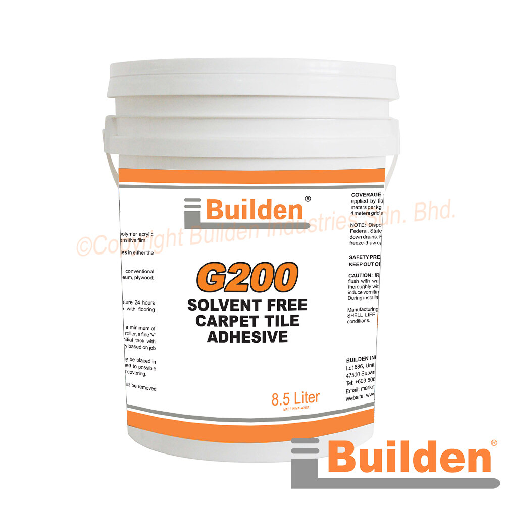Builden G200 Solvent Free Carpet Tile Adhesive | Building Materials Online