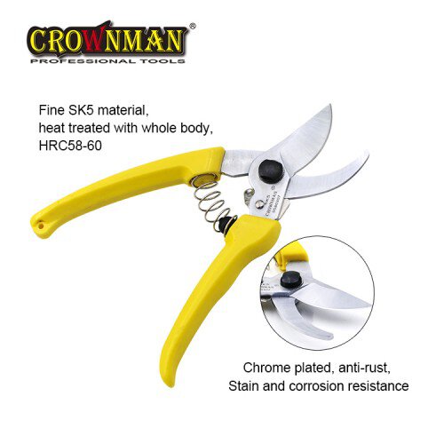 Crownman Professional Pruning Shear with Plastic Handle | Building ...