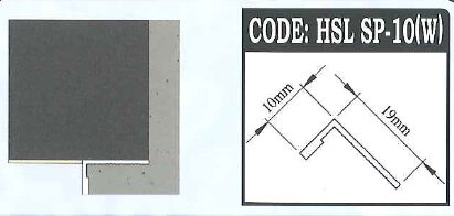 Corner Bead L-Shape Profile- SP-10W | Building Materials Online