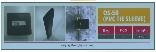 PVC Tie Sleeve (OS-50) | Building Materials Online