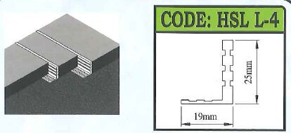 Corner Bead L-Shape/T-Type Profile- L1040 | Building Materials Online