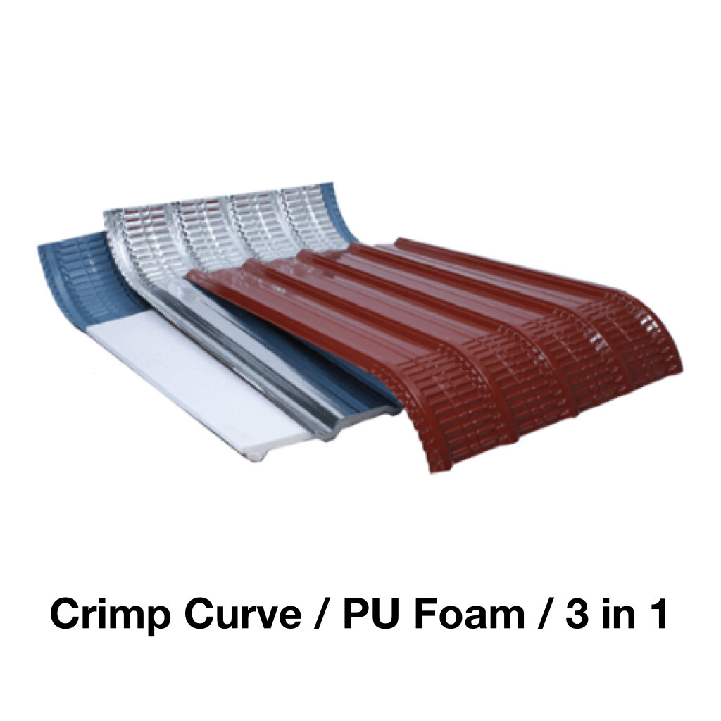 Metal Deck Crimp Curve | Building Materials Online