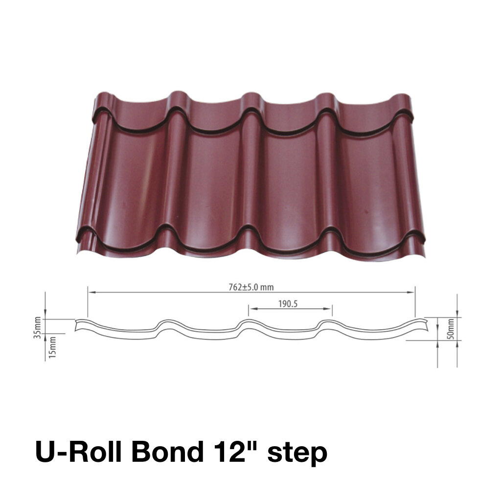 U-Roll Bond 12” | Building Materials Online