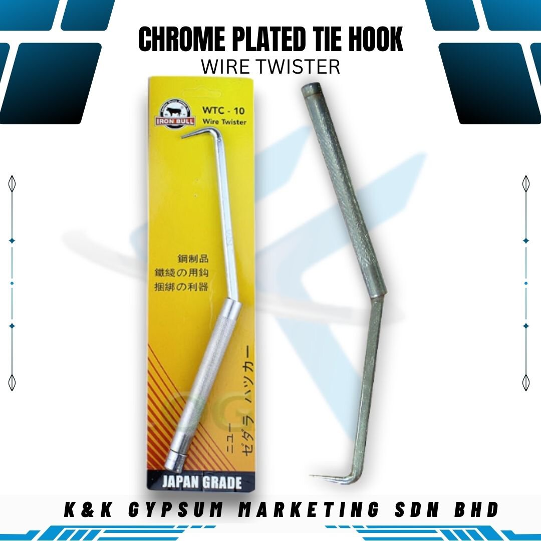 Wtc-10 "Iron-Bull" Chrome Plated Tie Hooks | Building Materials Online