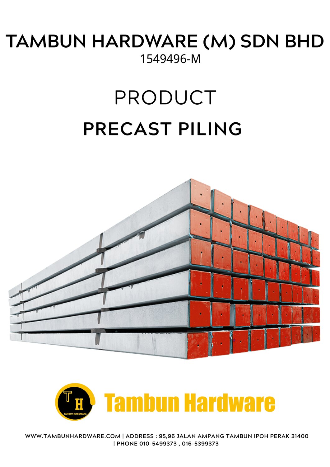 PRECAST CONCRETE PILING | Building Materials Online