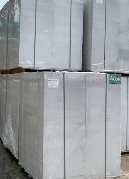 Coa- AAC Light Weight Block -4" x 8" x 24" | Building Materials Online